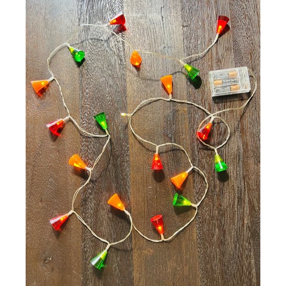 Vintage | Holiday | Vintage Lucite Multicolored Christmas Lights Strand ...